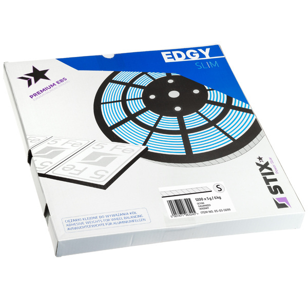 Glue weights for aluminum rims roll spool Edgy Slim (1200x5 g ...