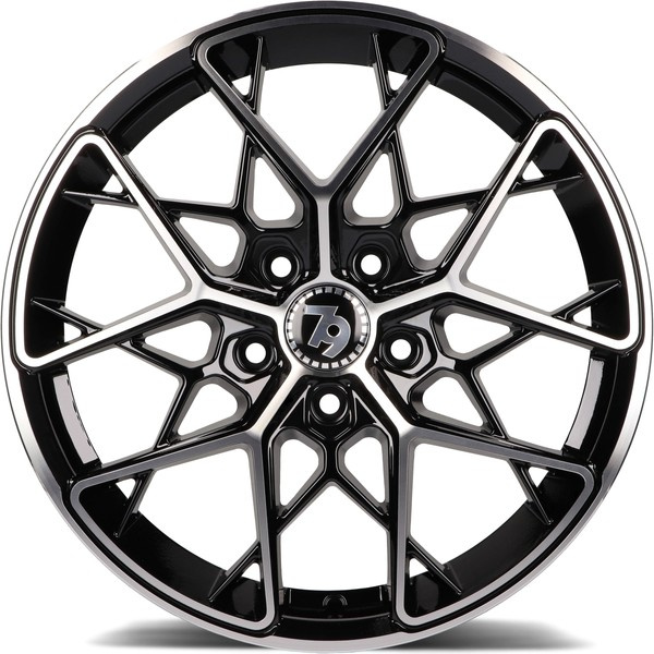 Aluminiumfelgen 16'' 5x114,3 79wheels seventy9 SCF-C BFP | Jesień 2024 ...