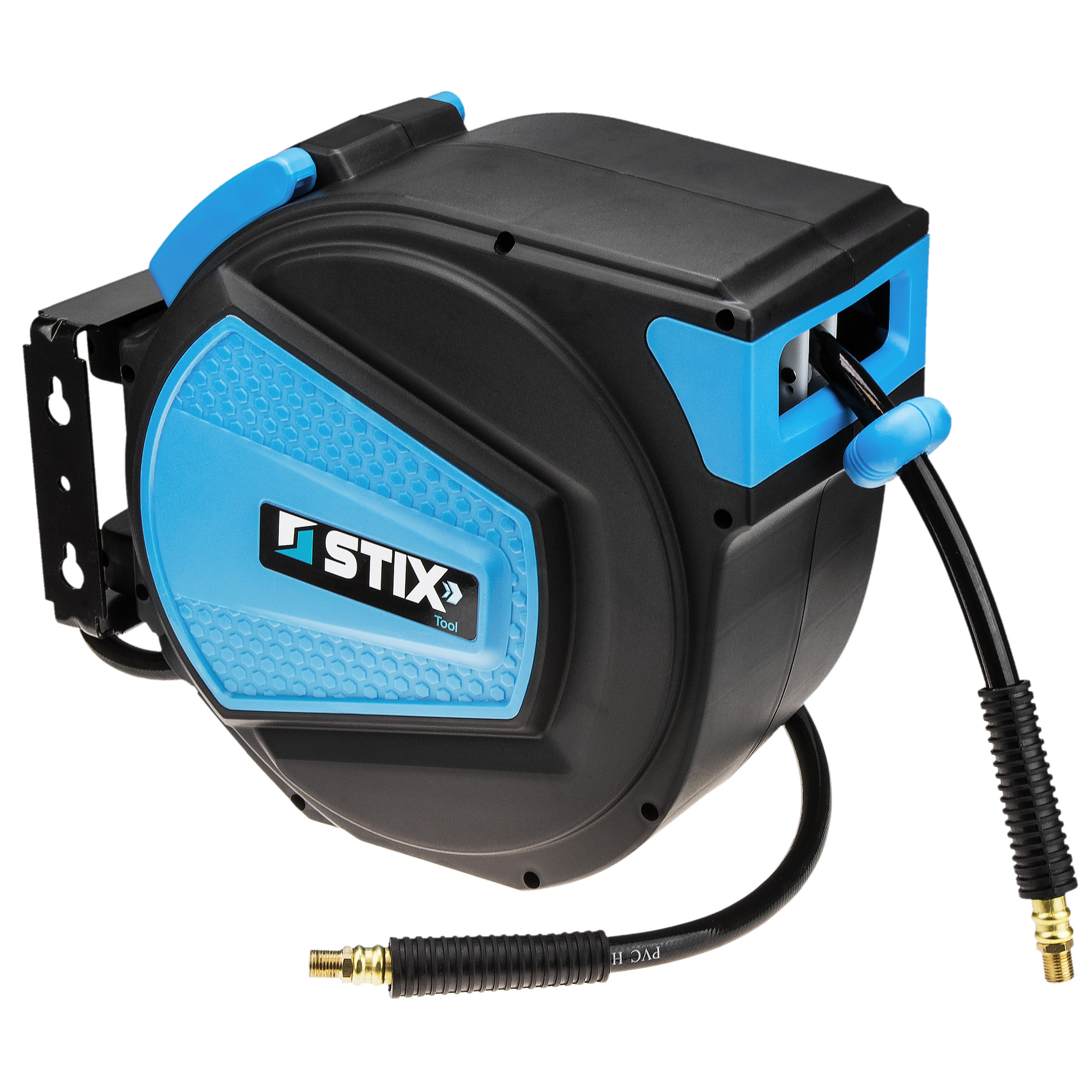 PVC pneumatic hose on reel ZPS-15 15m ( reel + retractor ) - Stix ...